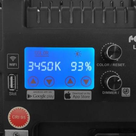 Falcon Eyes WiFi Bi-Colour Soft LED Lamp Dimmable LPW-150TD