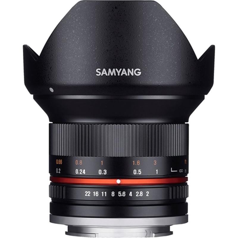 Samyang 12mm f/2.0 NCS CS Fuji X Black