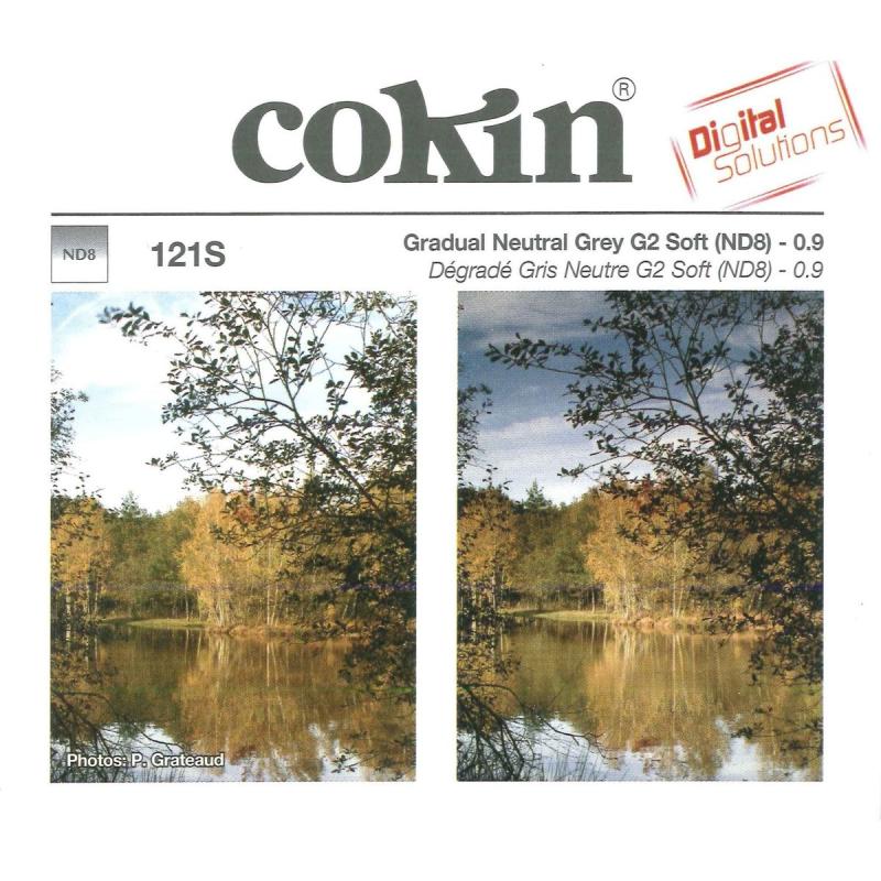 Cokin Filter A121S Grad Neutral Grey G2-SOFT (ND8) (0.9
