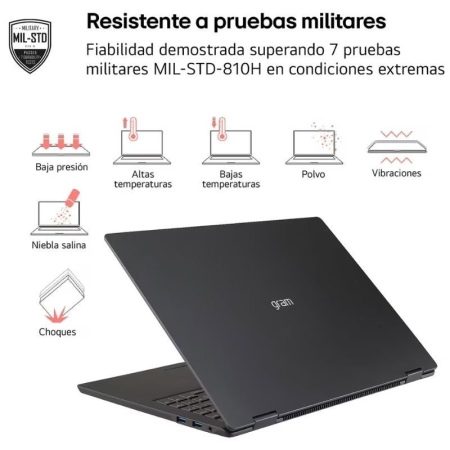 Portátil LG Gram 17ZD90T-G.AX88B Intel Core Ultra 7-255H 32GB/ 1TB SSD ...