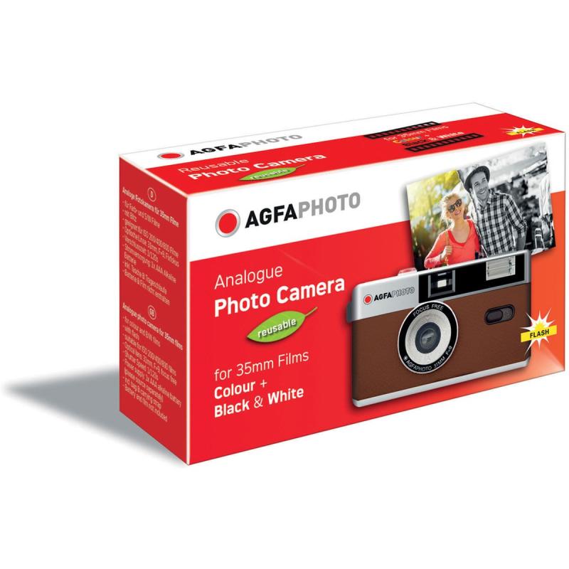 Agfa Photo Reusable Photo Camera 35mm (Brown