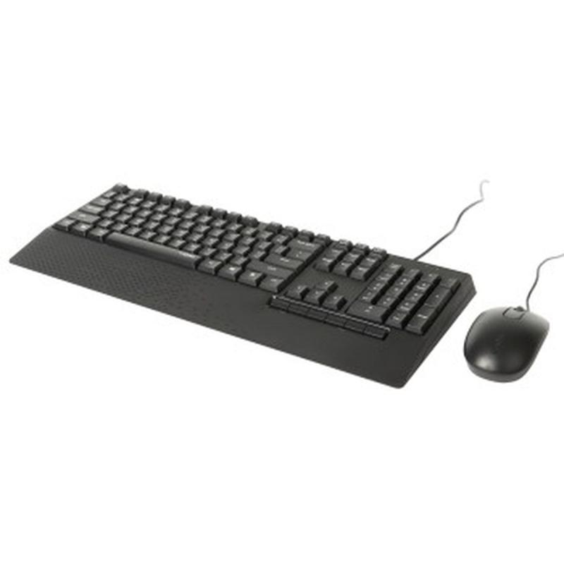 Rapoo Keyboard Combo Set QWERTY w/ Mouse NX2000 Black