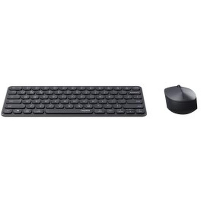 Rapoo 9010m Keyboard + Mouse Comboset Qwerty(NL) Black