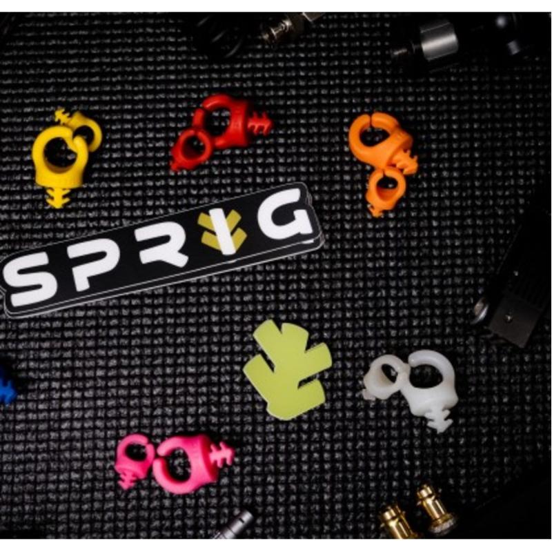 Sprig Green Value Pack 10X 1/4”-20 Sprigs + 5X 3/8”-16 Big Sprigs