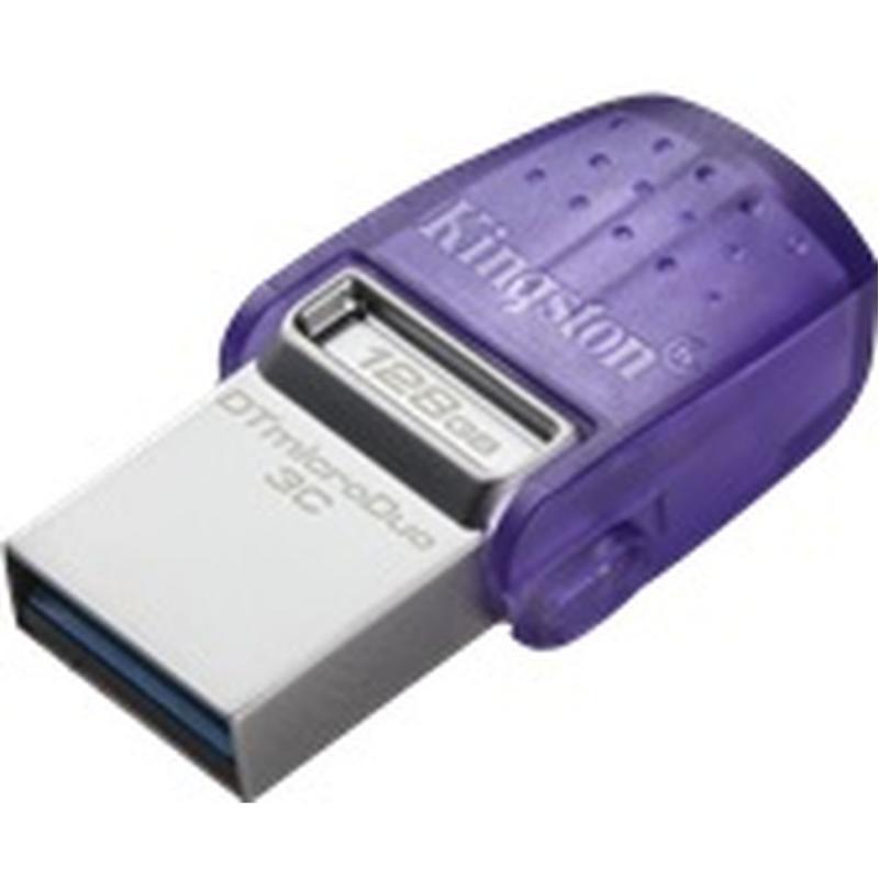 Kingston 128GB DataTraveler Microduo 3C 200MB/s Dual USB-A + USB-C